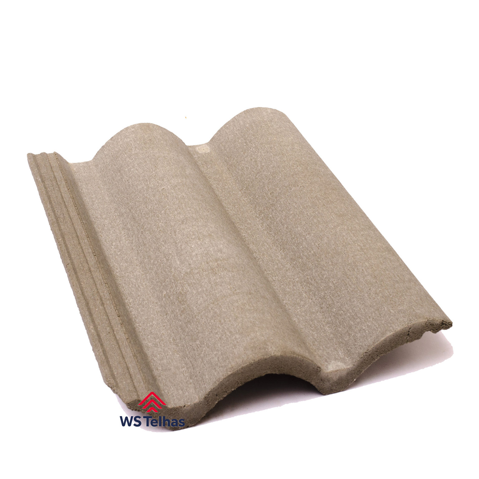 TELHA DE CONCRETO PLANA OCRE - WS Materiais